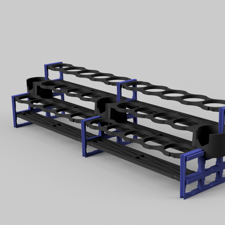 3D Printable LayerPaint - Paint Rack by LayerSafe