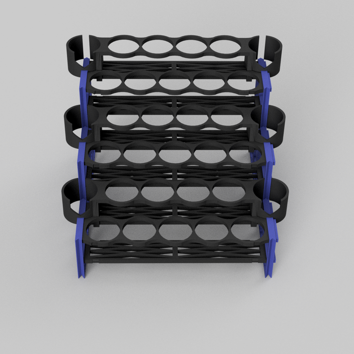 3D Printable LayerPaint - Paint Rack by LayerSafe