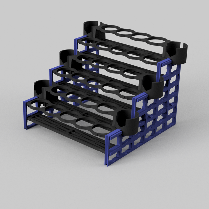 3D Printable LayerPaint - Paint Rack by LayerSafe
