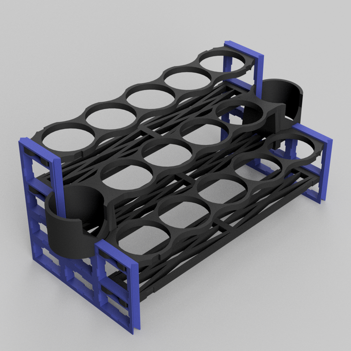 3D Printable LayerPaint - Paint Rack by LayerSafe