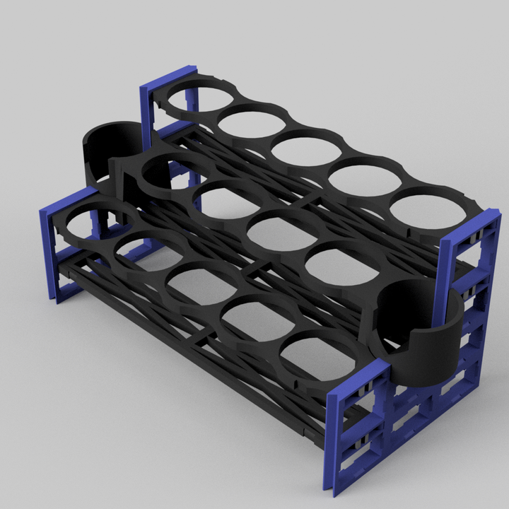 3D Printable LayerPaint - Paint Rack by LayerSafe
