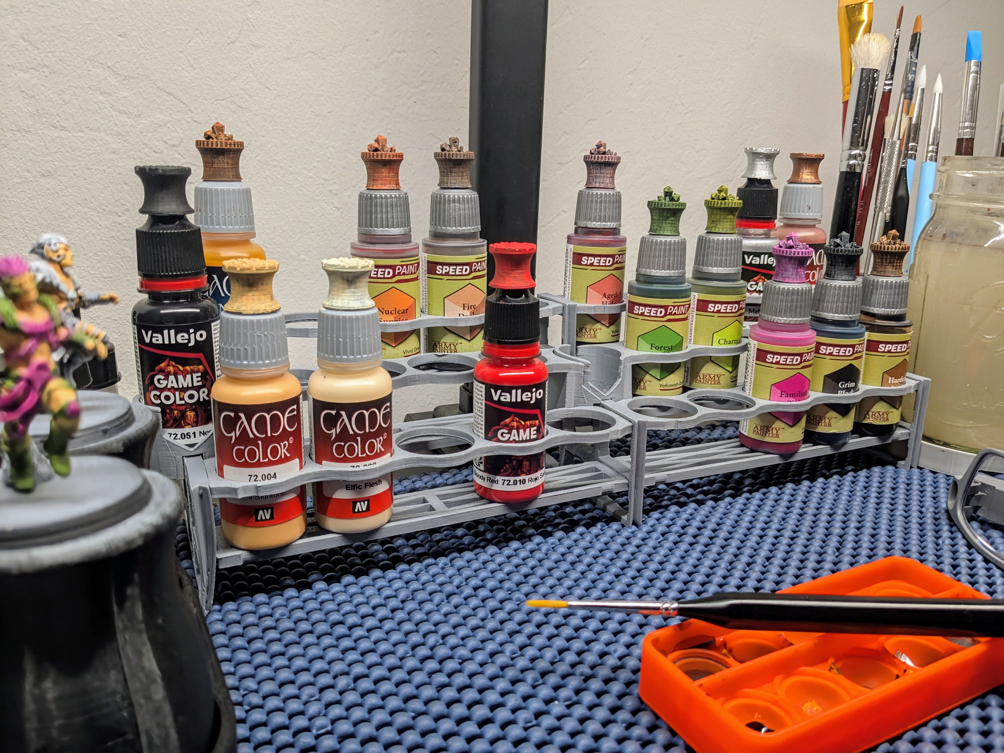 3D Printable LayerPaint - Paint Rack by LayerSafe