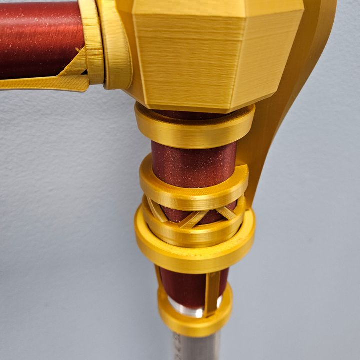 3D Printable Viktor's Walking Crutch - Staff, Prop, Cane - Arcane ...