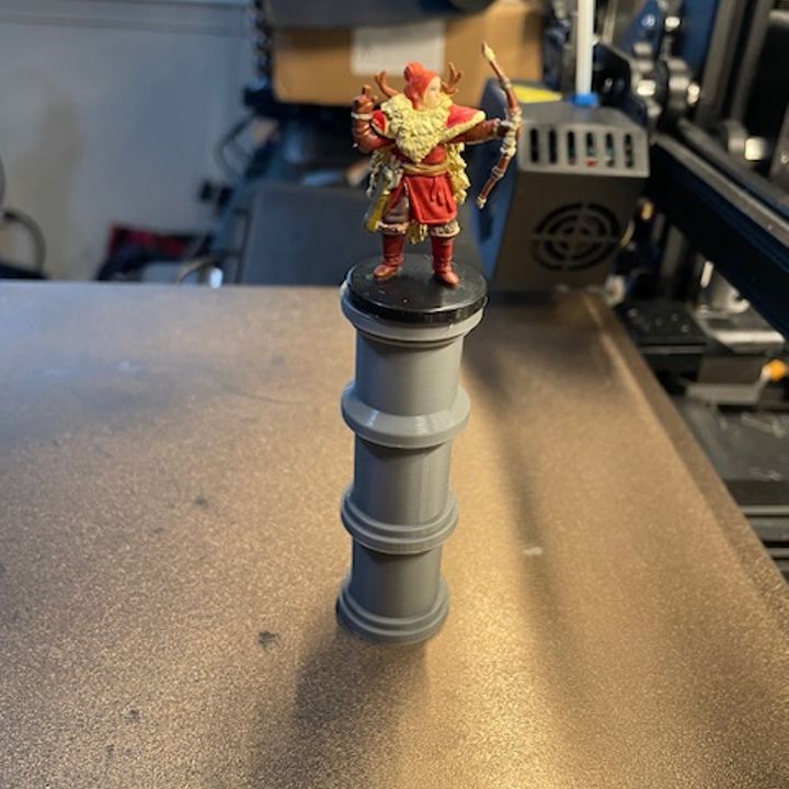 3D Printable Flight Stand Base, Medium by The Crafty Bastard 3D ...