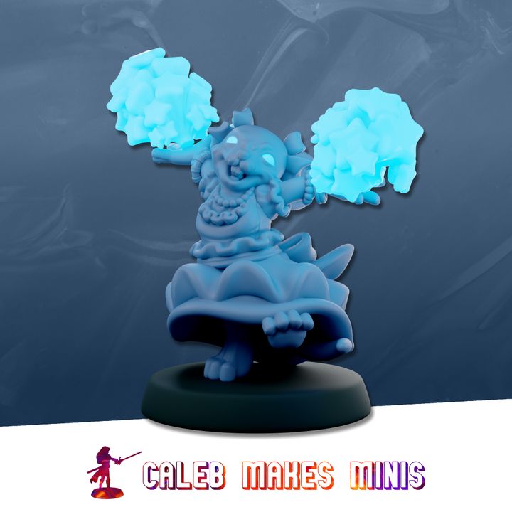 3D Printable "Mirabelle" - Mousefolk Sorcerer [PRE-SUPPORTED] | Mages ...