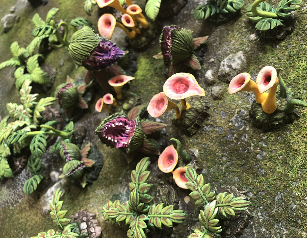 3D Printable TOXIC SWAMP PLANTS by Fantastic Plants And Rocks