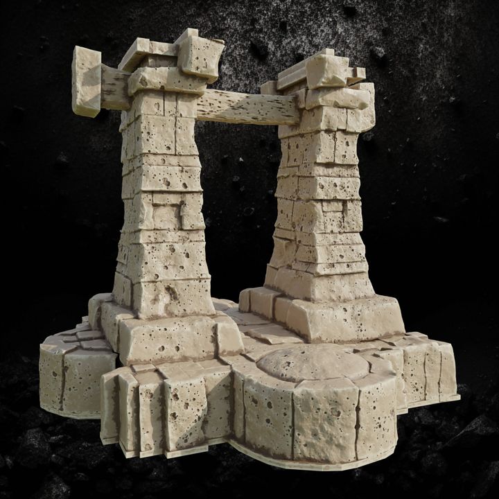 3D Printable Mystic Bell Tower by Galandir's Pit & Cie