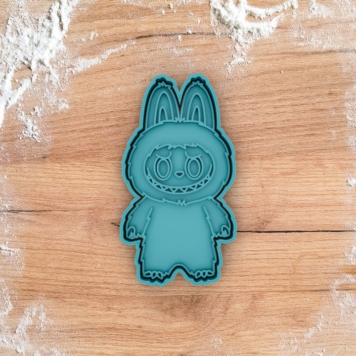 3D Printable 8 Cookie cutter pack from Labubu by Mac Cookies