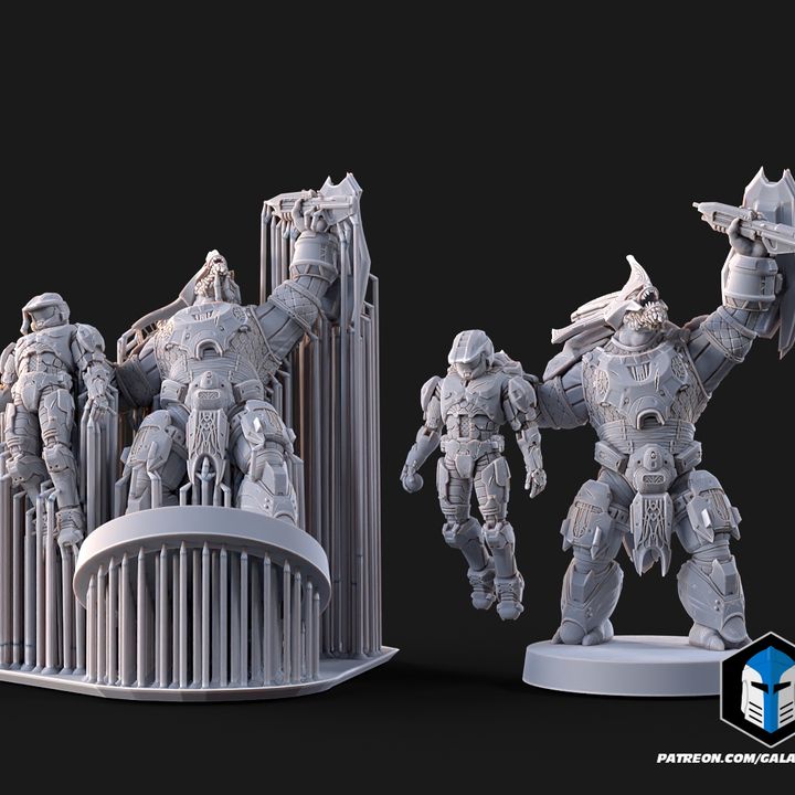 3D Printable 1:48 Scale Brute Miniatures - 3D Print Files by Galactic ...