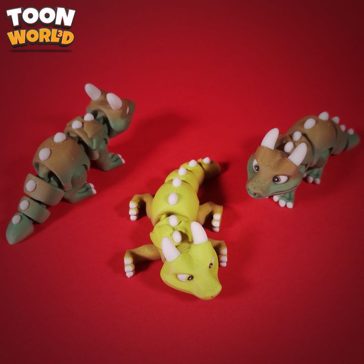 3D Printable Mini Dragon by ToonWorld3D