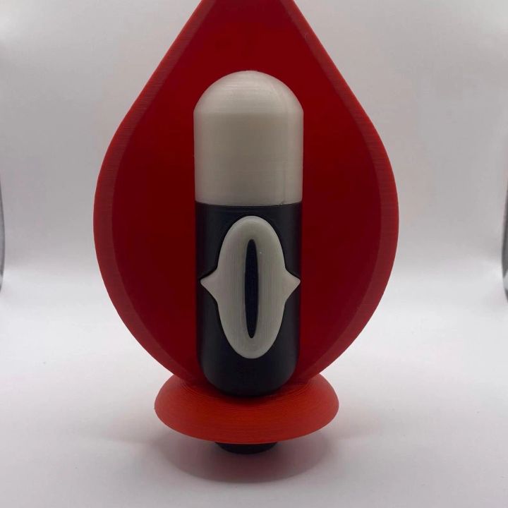 3D Printable Hazbin Hotel Alastor Cosplay Mic by Battle Boss