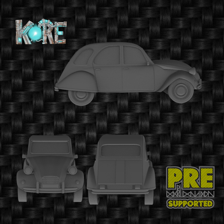 3D Printable Citreon CV by Kore Games