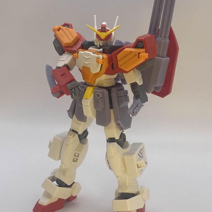 3D Printable Heavy Arms Kai Mobile Suit 1/144 scale by Battle Boss