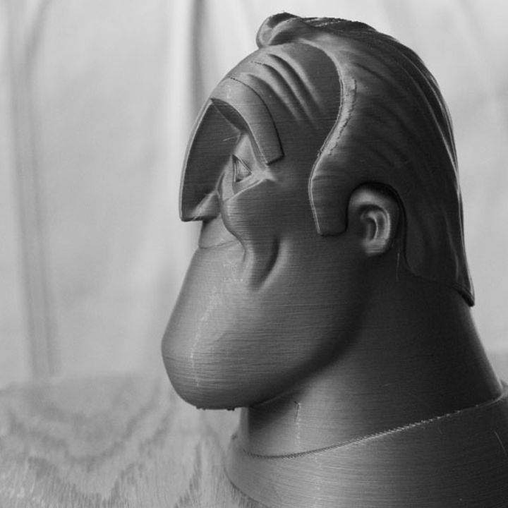 3D Printable Mr.Incredible(Bob Parr) meme part 1 by Todor Kolev