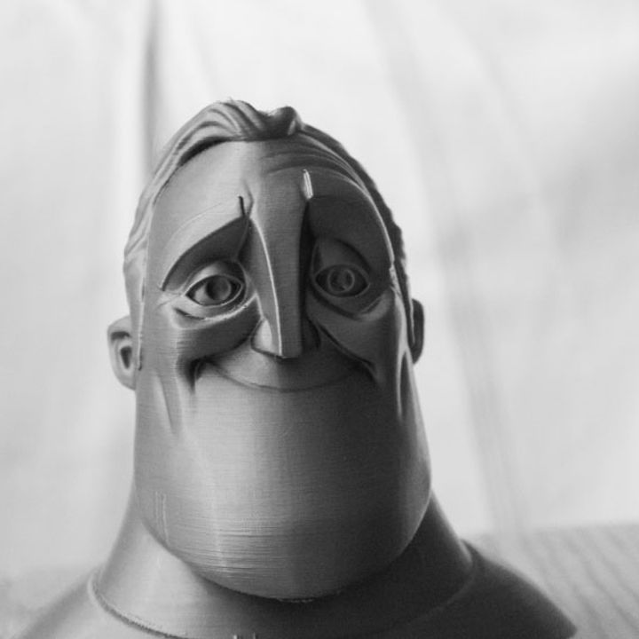 3D Printable Mr.Incredible(Bob Parr) meme part 1 by Todor Kolev