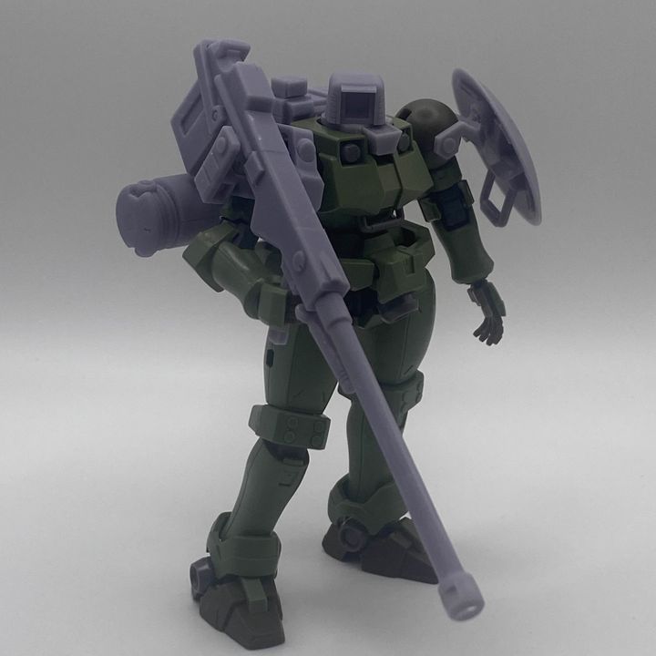 3D Printable Dober Gun Leo Weapon 144 scale -Gundam Wing by Battle Boss