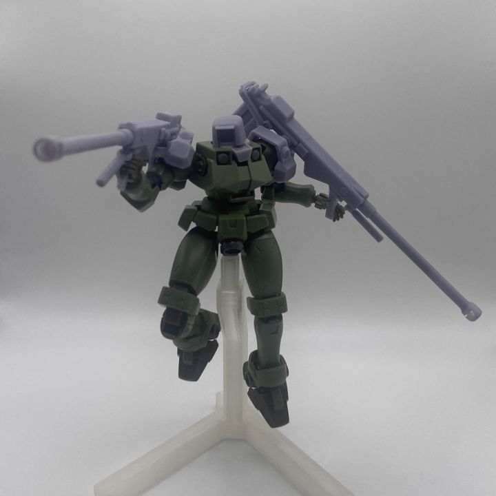 3D Printable Dober Gun Leo Weapon 144 scale -Gundam Wing by Battle Boss