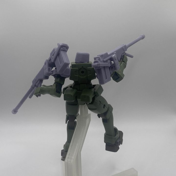 3D Printable Dober Gun Leo Weapon 144 scale -Gundam Wing by Battle Boss