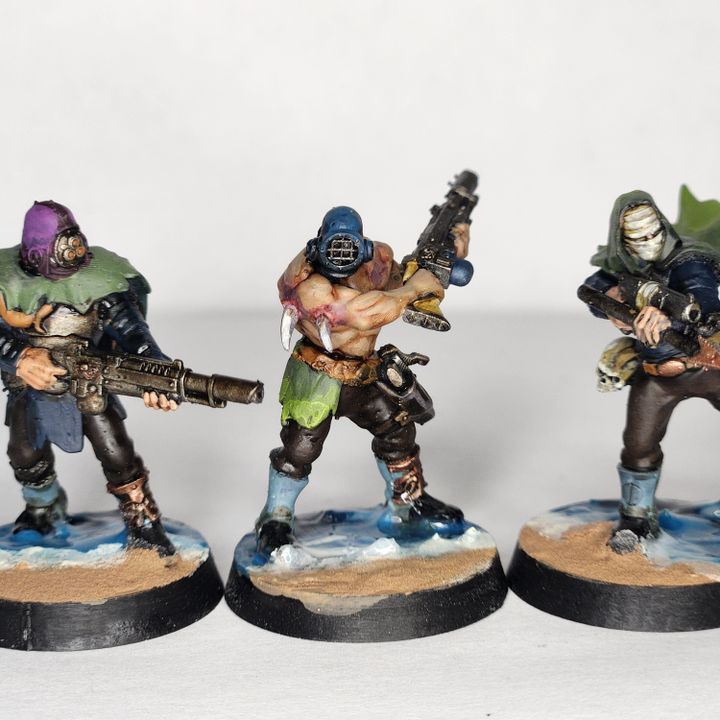 3D Print of Cultists of the dredge (pre-supported) by magistellis