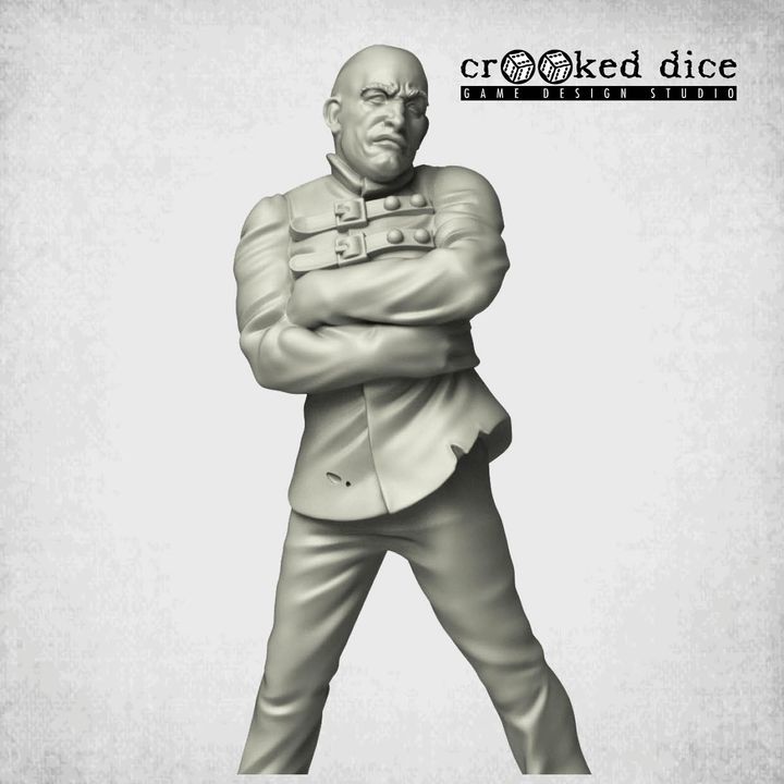 3D Printable Asylum Inmates - All 4 by Karl Perrotton