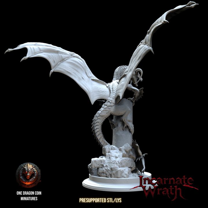 3D Printable Mordan, Incarnate Wrath Dragon Pack by One Dragon Coin ...