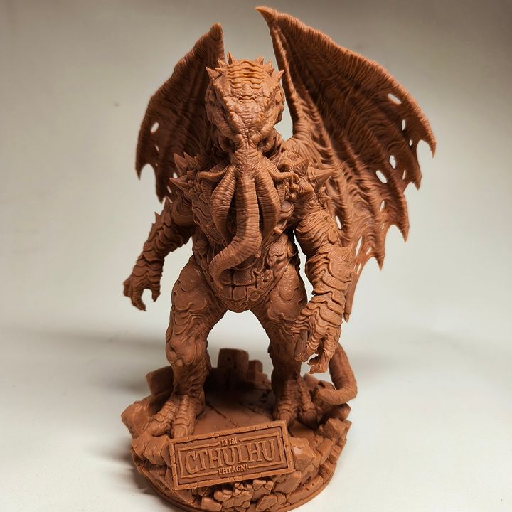 3D Printable Cthulhu Fhtagn! - Epic Figure Pack by Creepytables