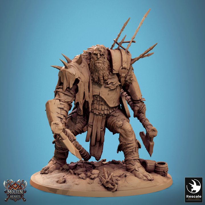 3D Printable Pack StoneBreaker Giants by Rescale Miniatures