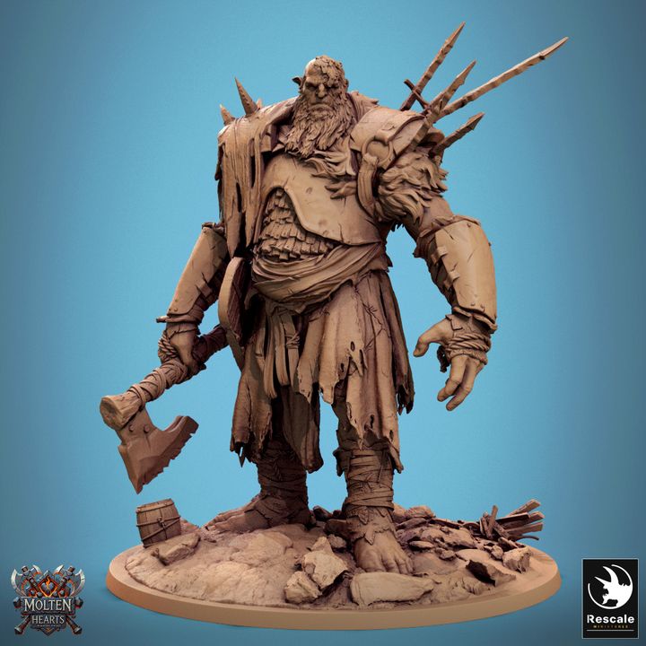 3D Printable Pack StoneBreaker Giants by Rescale Miniatures