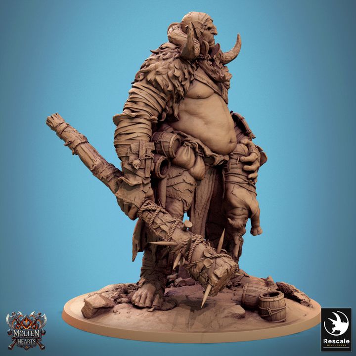 3D Printable Pack StoneBreaker Giants by Rescale Miniatures