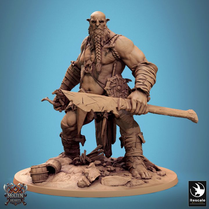 3D Printable Pack StoneBreaker Giants by Rescale Miniatures