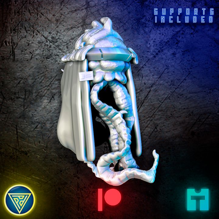 3D Printable Morph Alien Scientist by Print Paint Play