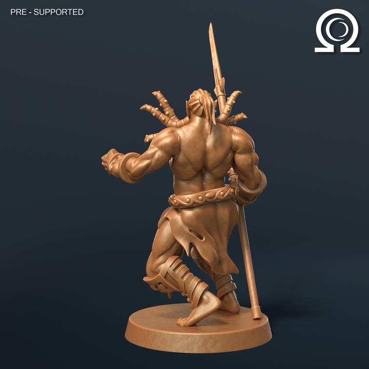 3D Printable Bearded Devil by Omega Constructs