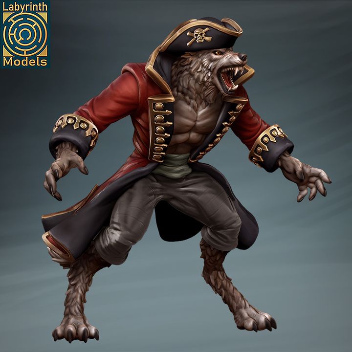 3D Printable Charon's Corsairs Collection Vol. 1 - 32mm scale by ...