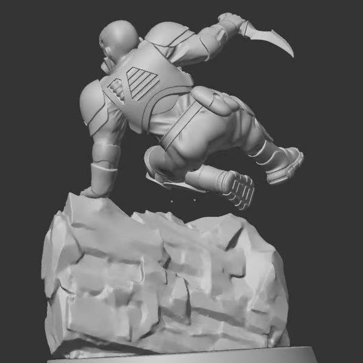 3D Printable Clash of Orders Free Sample - NOD by DAOMiniatures