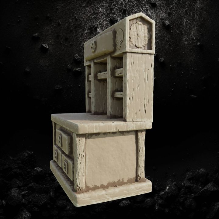 3D Printable Enchanted Alchemist's Chest by Galandir's Pit & Cie