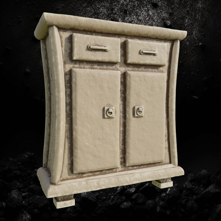 3D Printable Enchanted Alchemist's Chest by Galandir's Pit & Cie