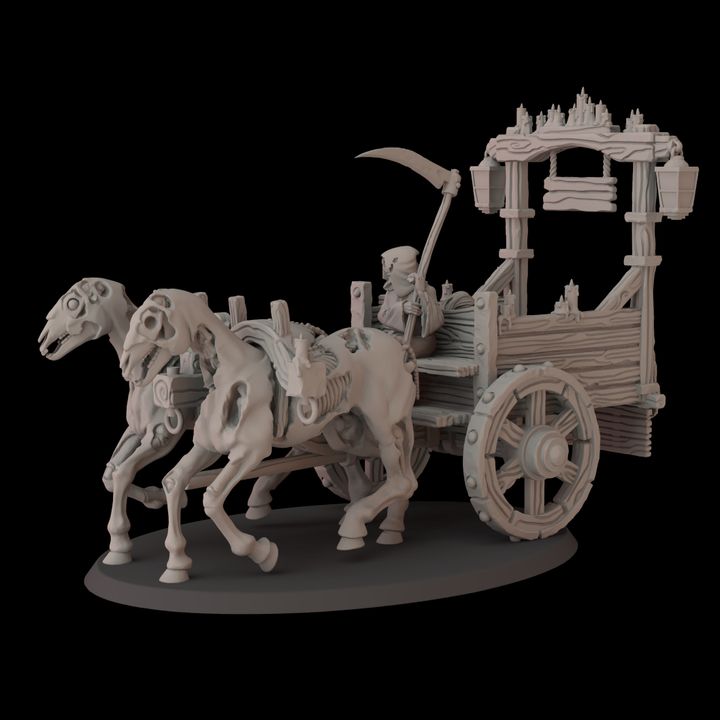 3D Printable Corpse Collector. by Fantasy Cult Miniatures