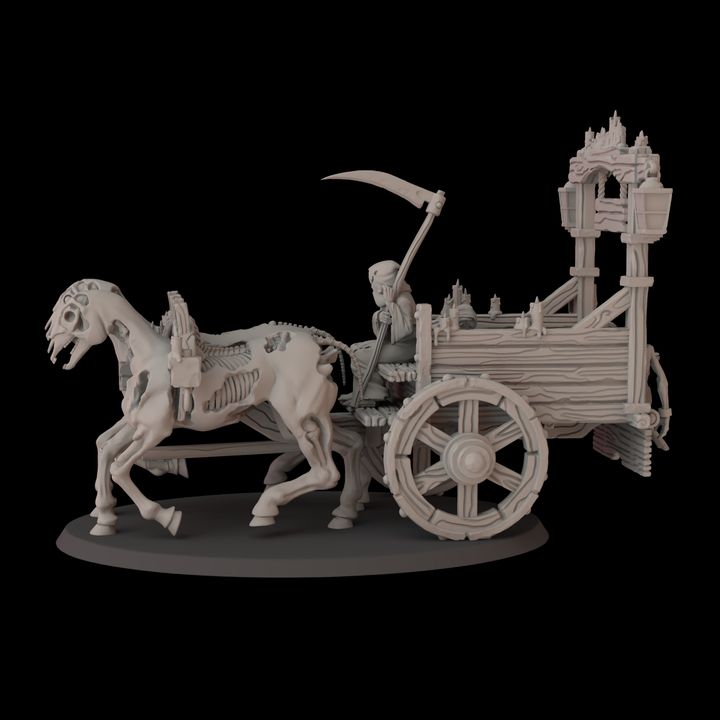 3D Printable Corpse Collector. by Fantasy Cult Miniatures