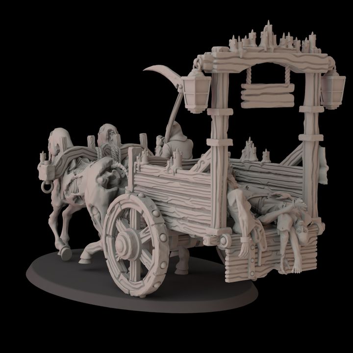 3D Printable Corpse Collector. by Fantasy Cult Miniatures