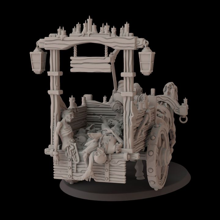 3D Printable Corpse Collector. by Fantasy Cult Miniatures