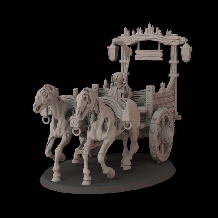 3D Printable Corpse Collector. by Fantasy Cult Miniatures