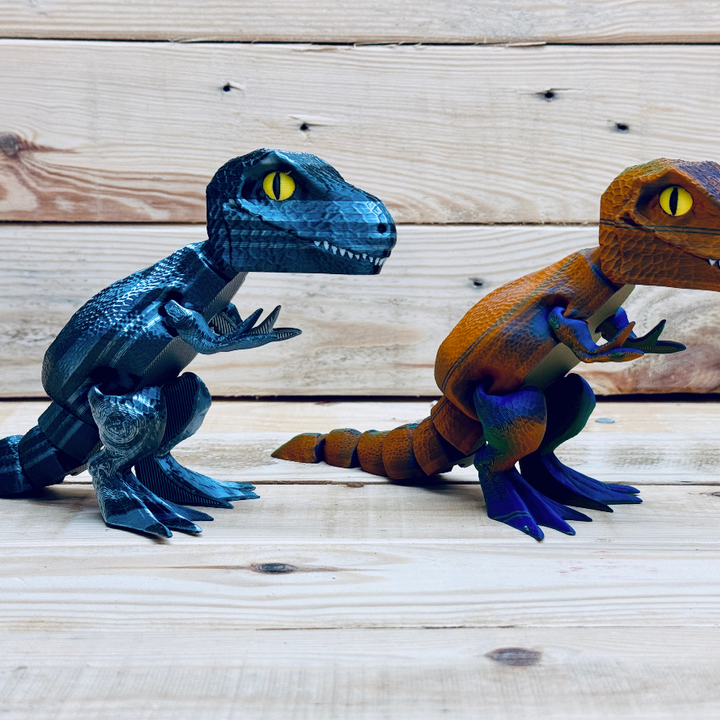 3D Printable Articulated T-Rex by ENIQUE3D
