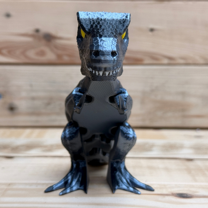 3D Printable Articulated T-Rex by ENIQUE3D