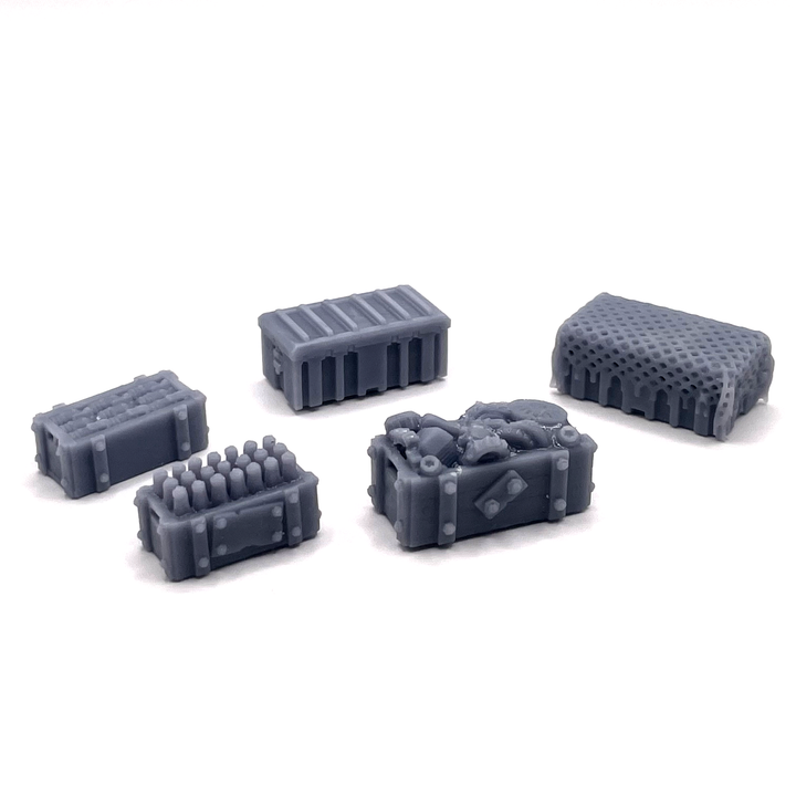 3D Printable Supply Military Box Set by Kalashnikov 3D