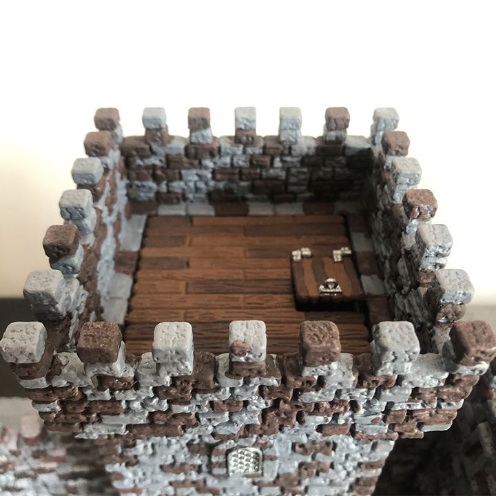 3D Printable Castle builder - Large square towers by ARTMARKEVYCH
