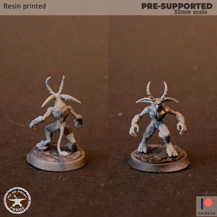 3D Printable Imp creature from Hell 1 by My3DPrintForge
