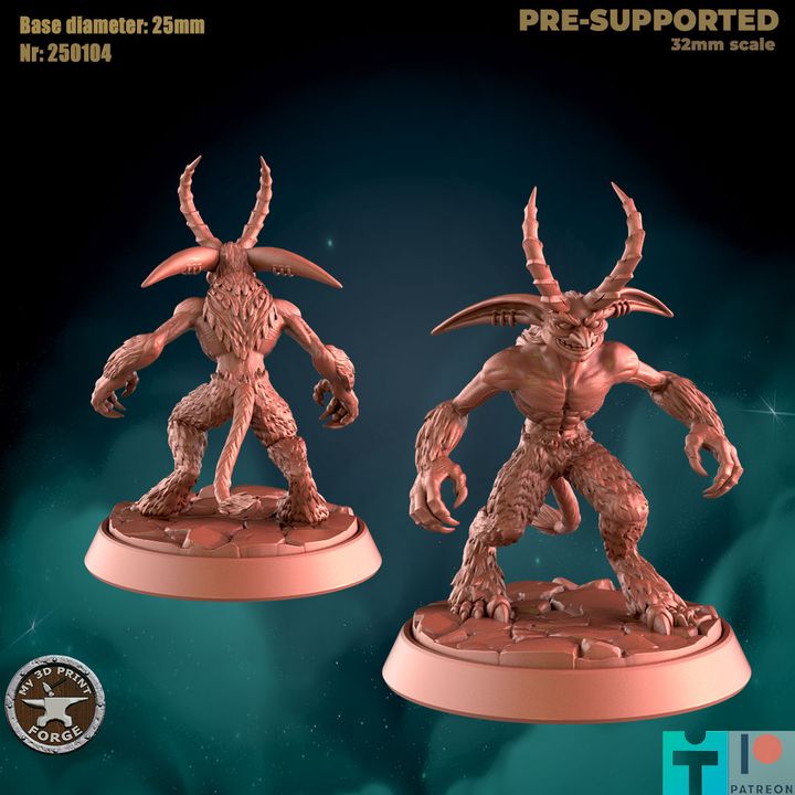 3D Printable Imp creature from Hell 1 by My3DPrintForge