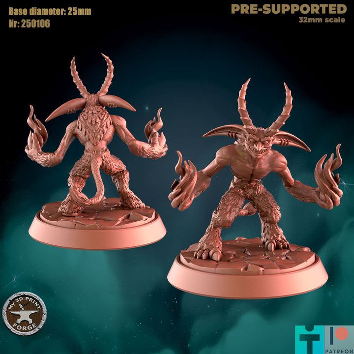 3D Printable Imp creature from Hell 3 by My3DPrintForge