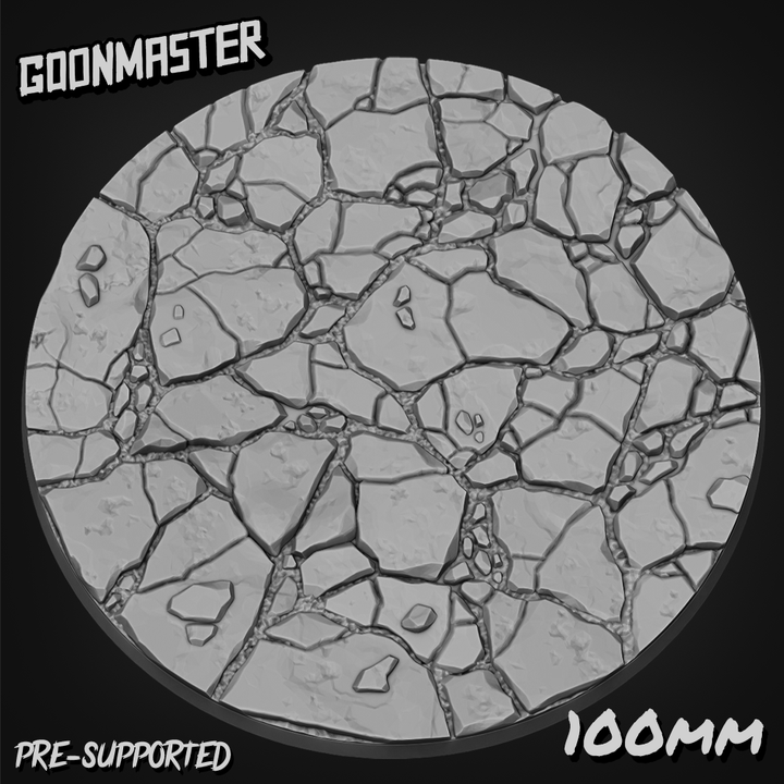 3D Printable Rubble Base Set by Goon Master