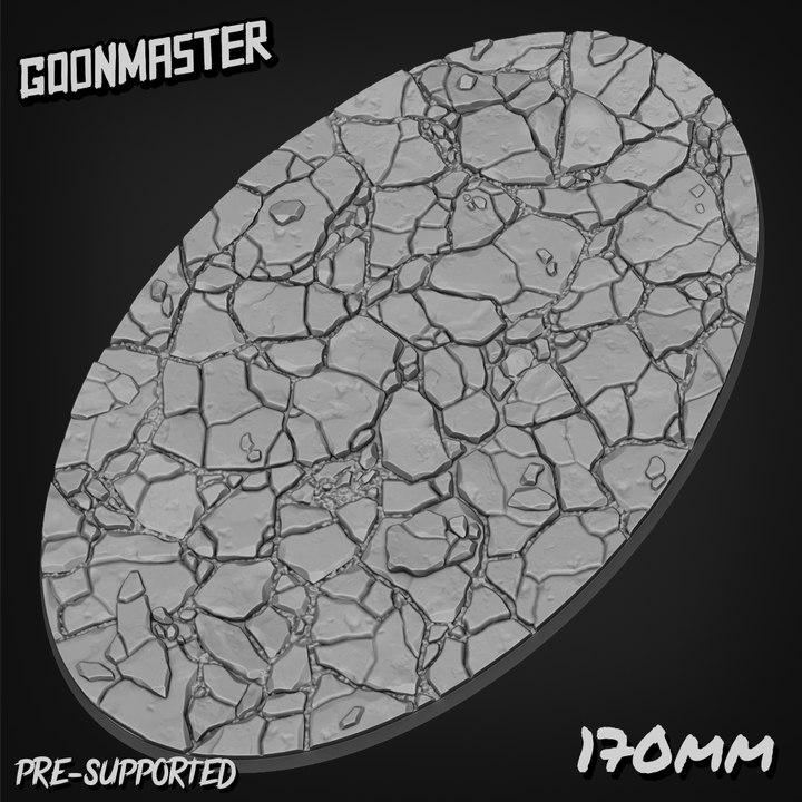 3D Printable Rubble Base Set by Goon Master